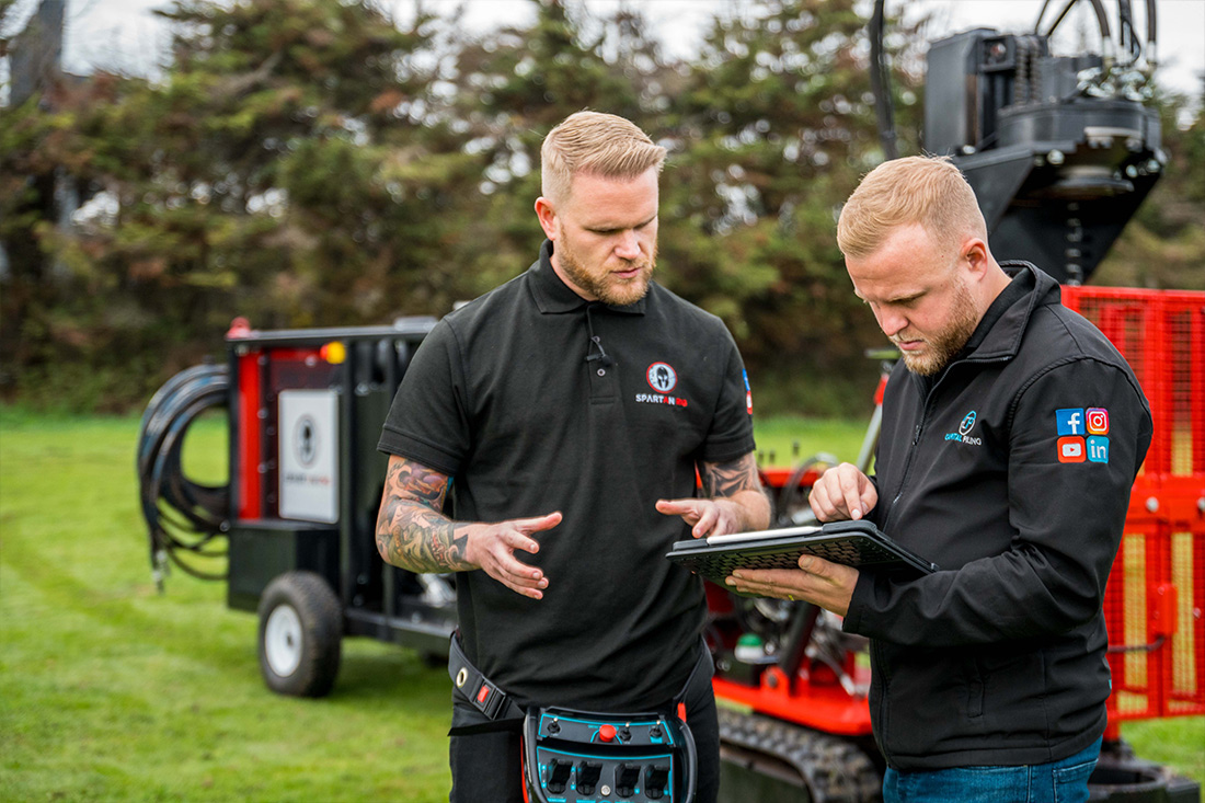 Spartan Rig Engine | Spartan Mini Piling Rig | Mini Piling Rig Sales ...