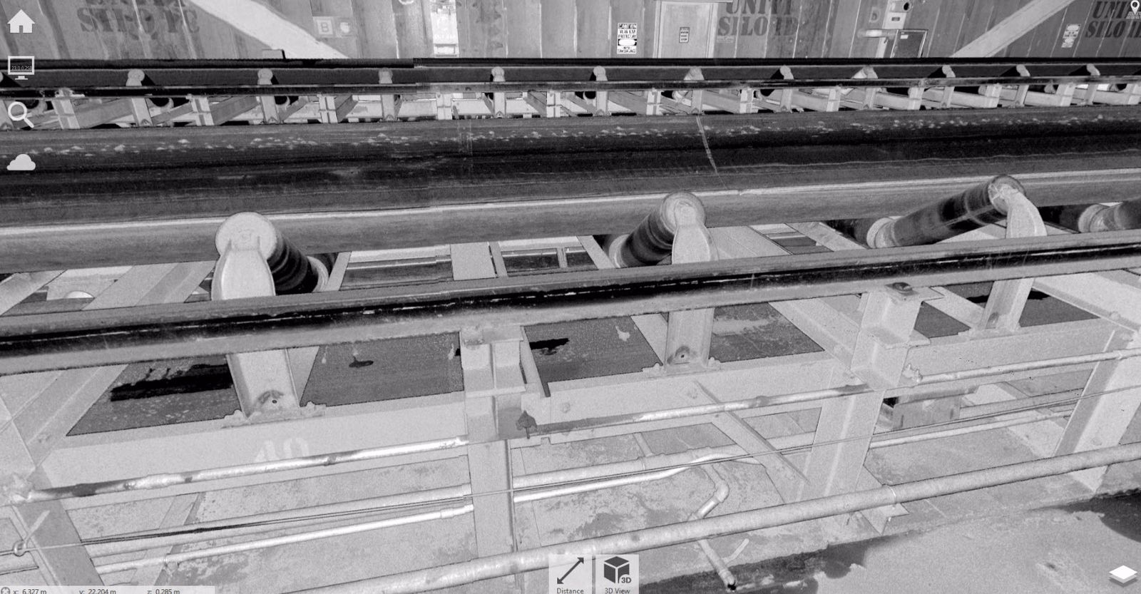 Tripper Car Rail Alignment | 3D Laser Scan & Model Solutions