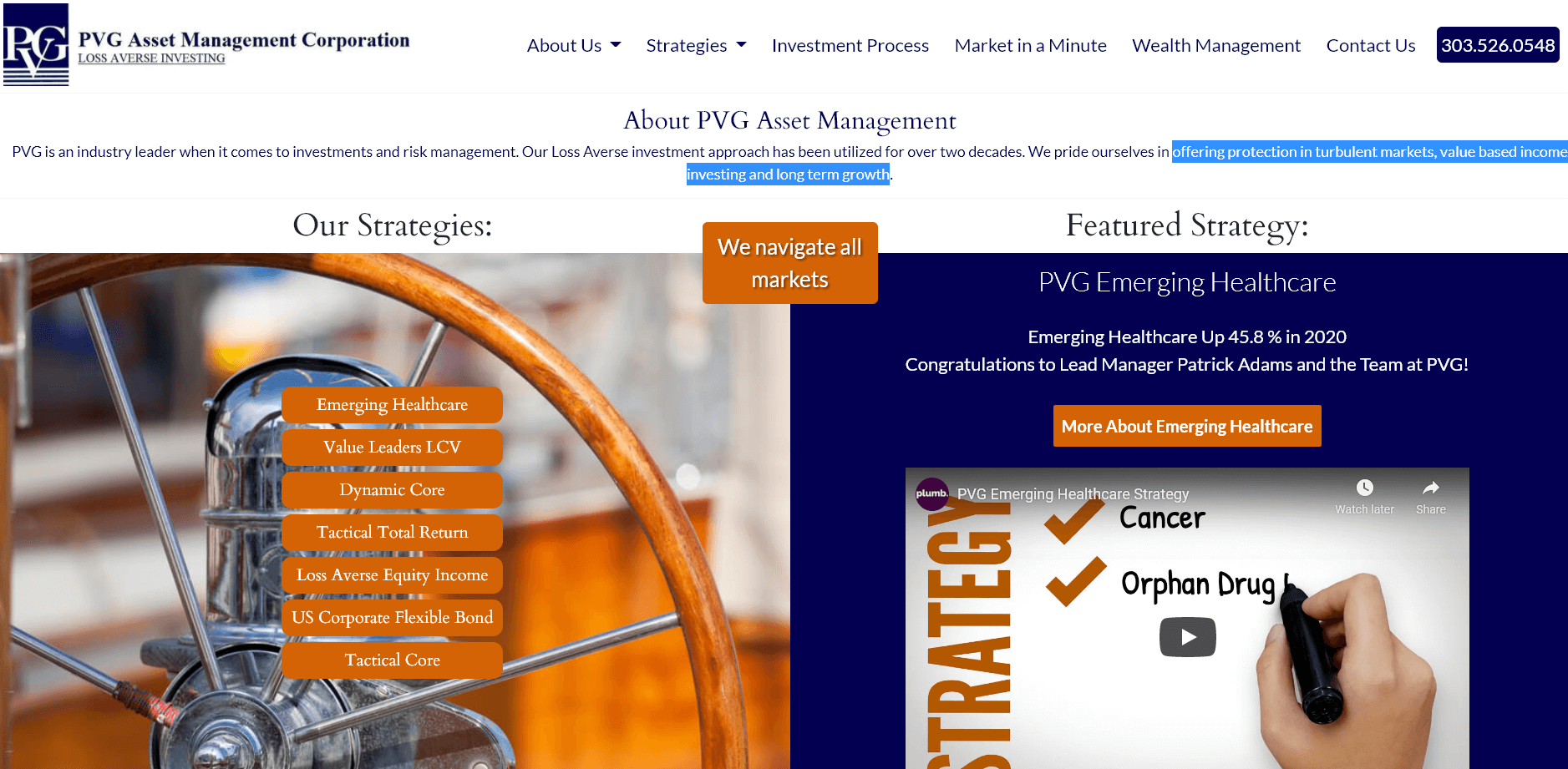 Experienced Asset Management Team Profile | PVG Asset Management