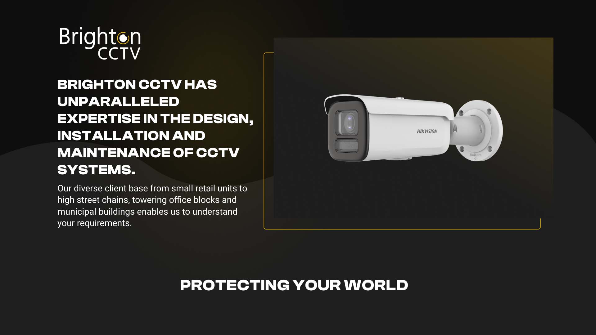 CCTV Solutions | Brighton CCTV