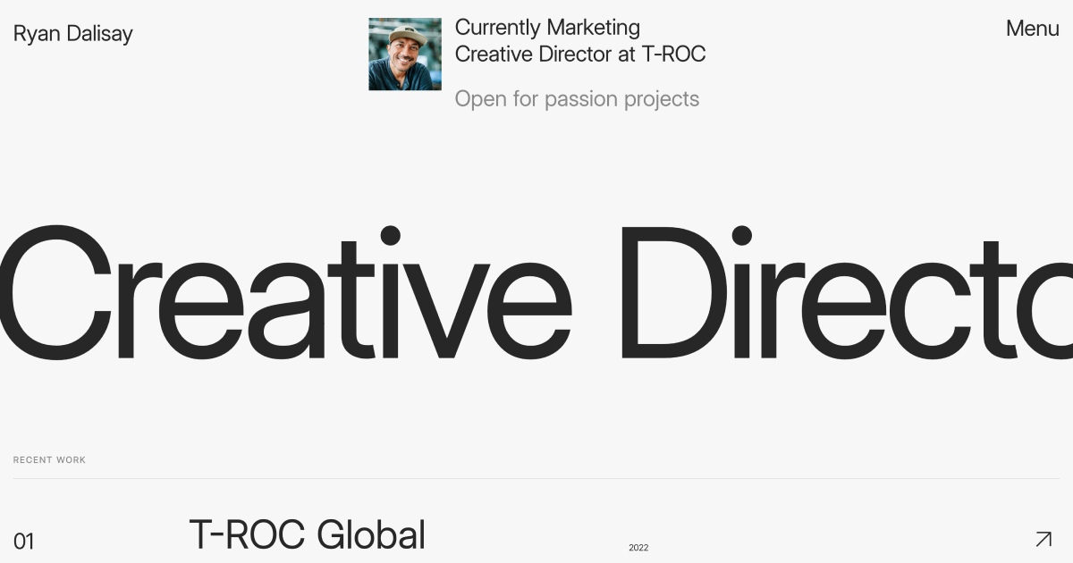 Ryan Dalisay | Creative Director, Digital Designer & Developer