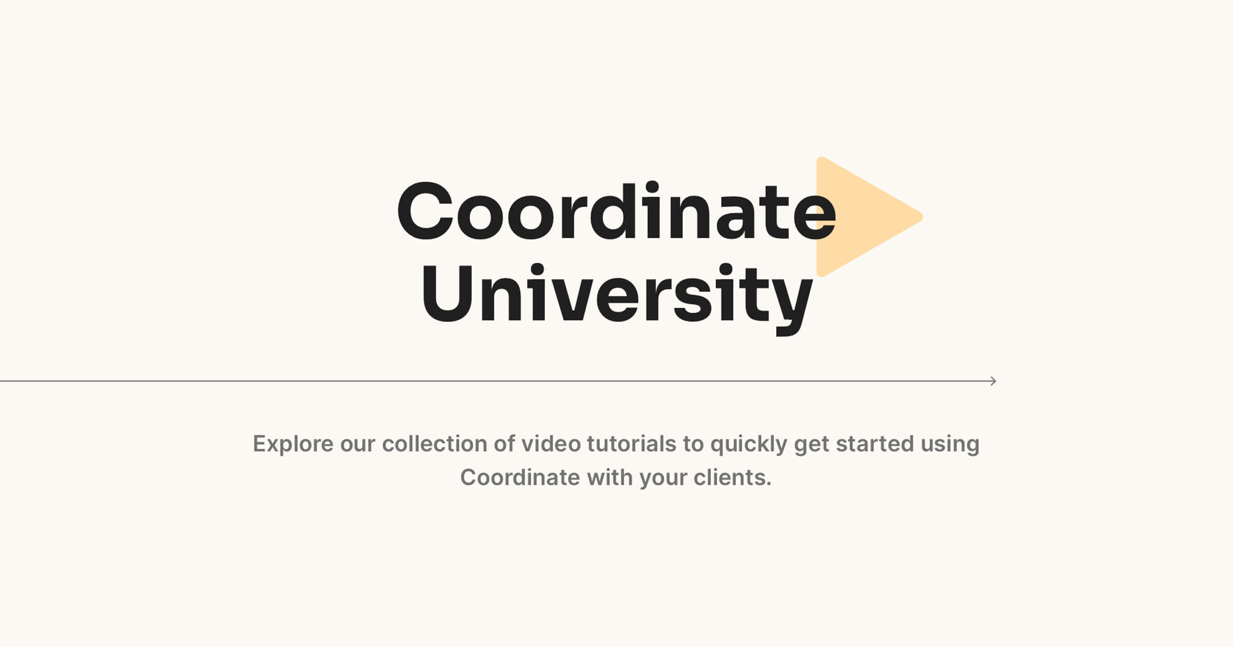Video Tutorials | Coordinate Video Tutorials | Coordinate