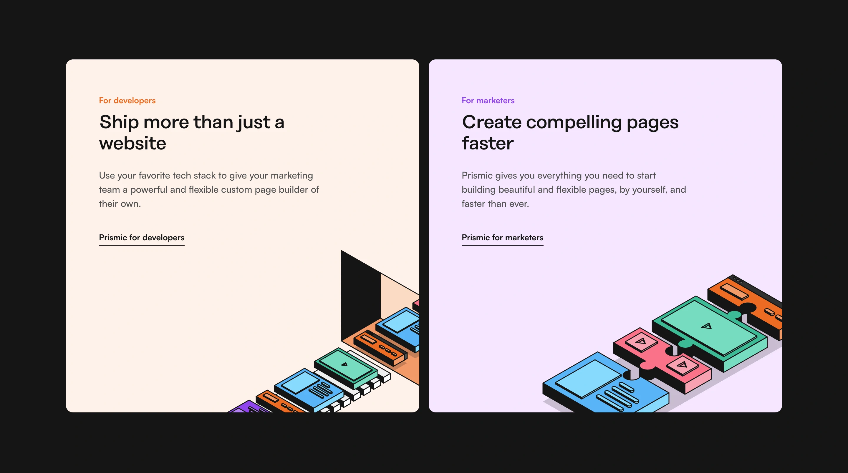Prismic Home Page Section CTA | CTA Section Design