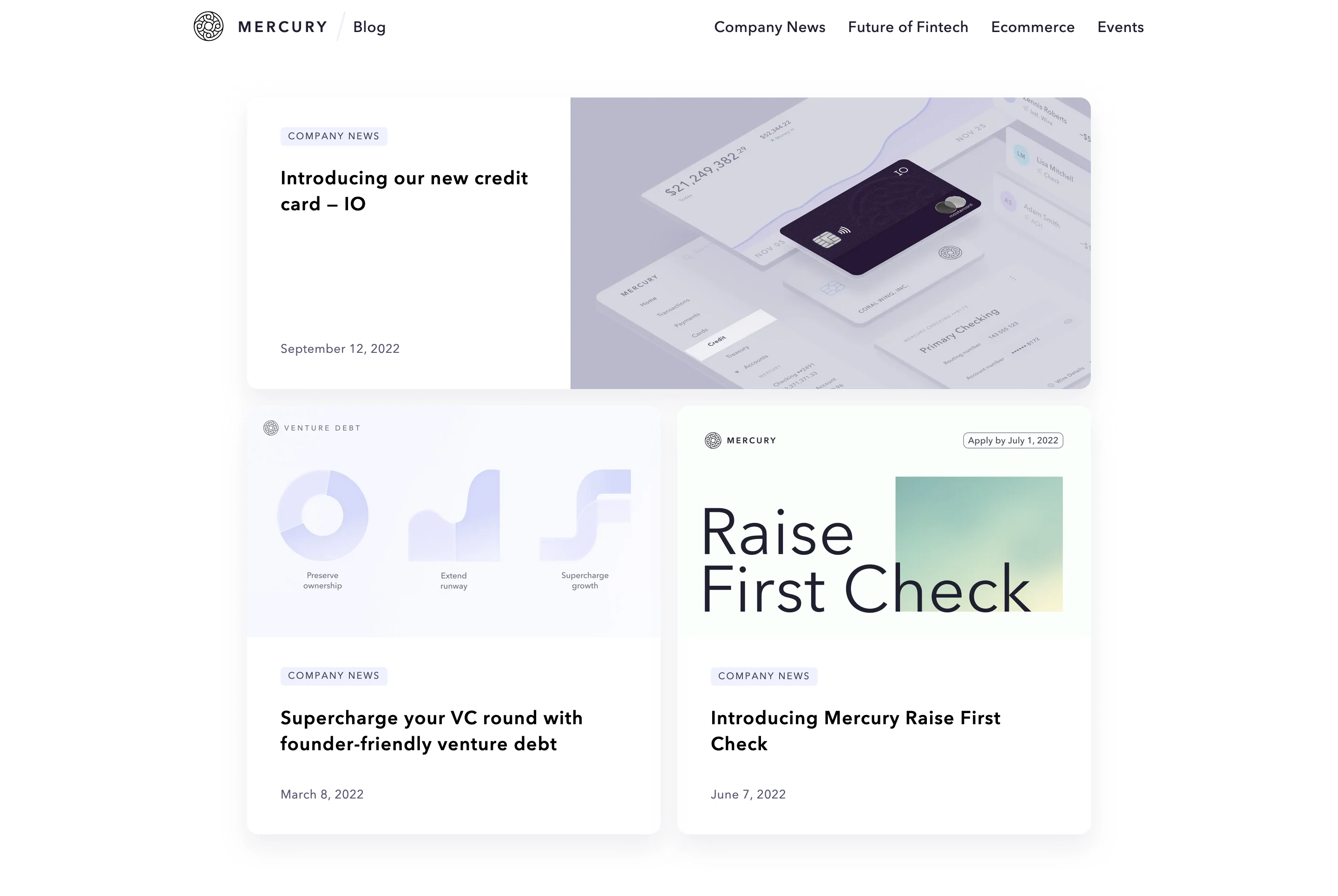 Blog Header Section Design Inspiration - Unsection