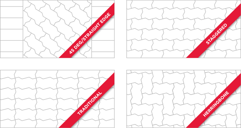 80mm Interlock Pavers | N1 Paving