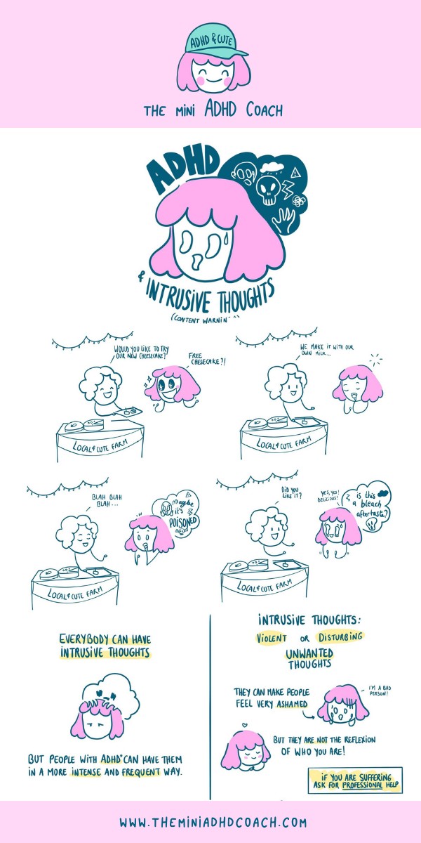 How ADHD Intrusive Thoughts Can Alter Our Behavior