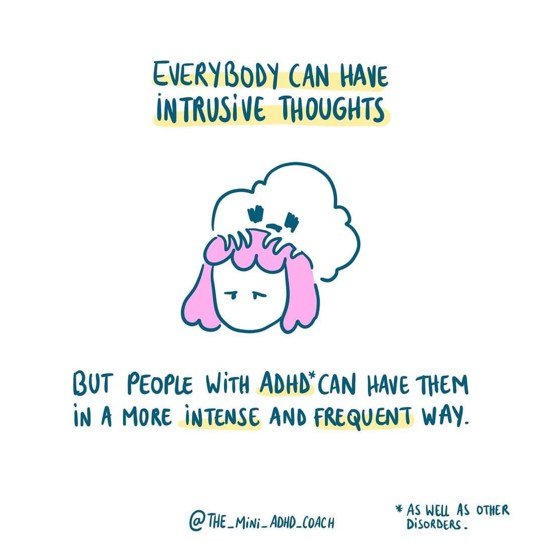 How ADHD Intrusive Thoughts Can Alter Our Behavior