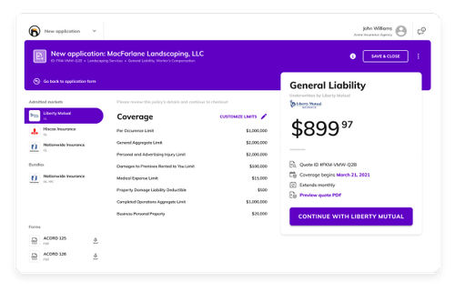 Bold Penguin | Quote and Bind Commercial Insurance