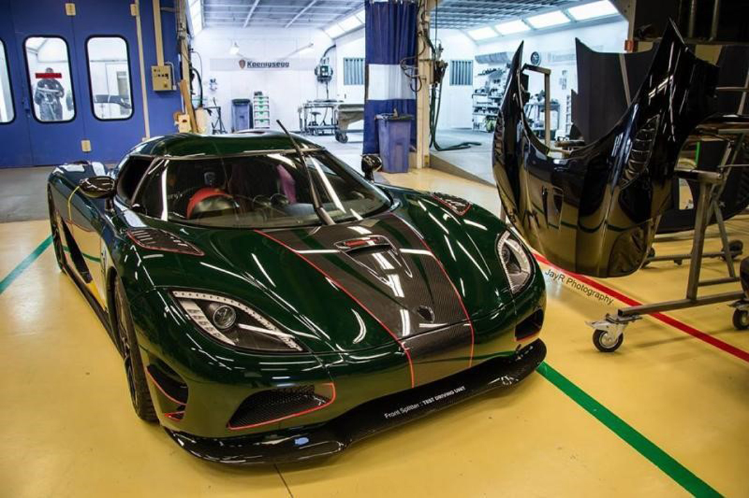 Master-List of Koenigsegg® cars