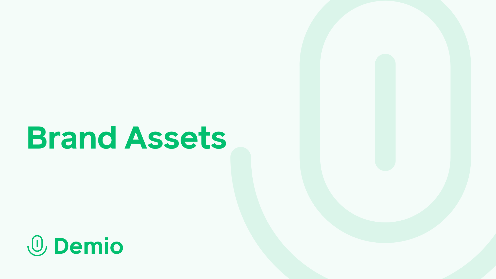 Demio Brand Assets (Media Kit)