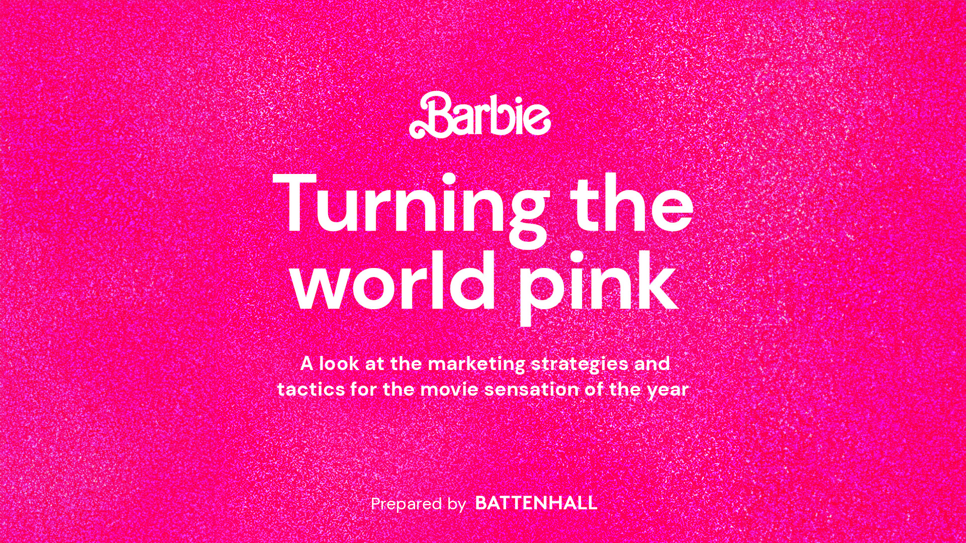 How the Barbie movie turned the world pink