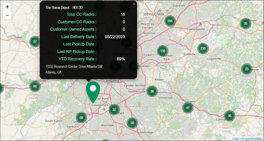 Rack Recovery | Container Centralen