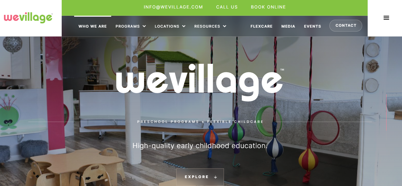 WeVillage | Early Childhood Education | Sherman Oaks Preschool