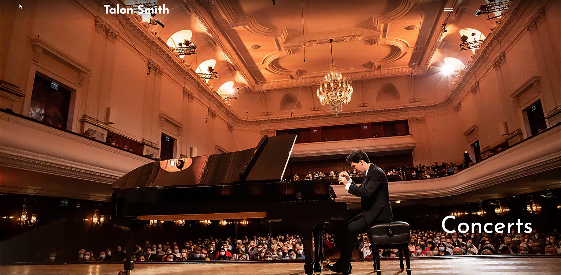 Schedule | Pianist and Composer Talon Smith