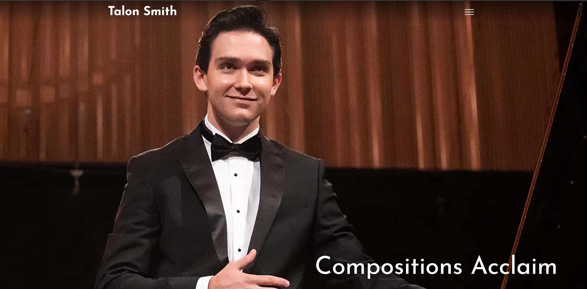 Press Compositions | Pianist and Composer Talon Smith