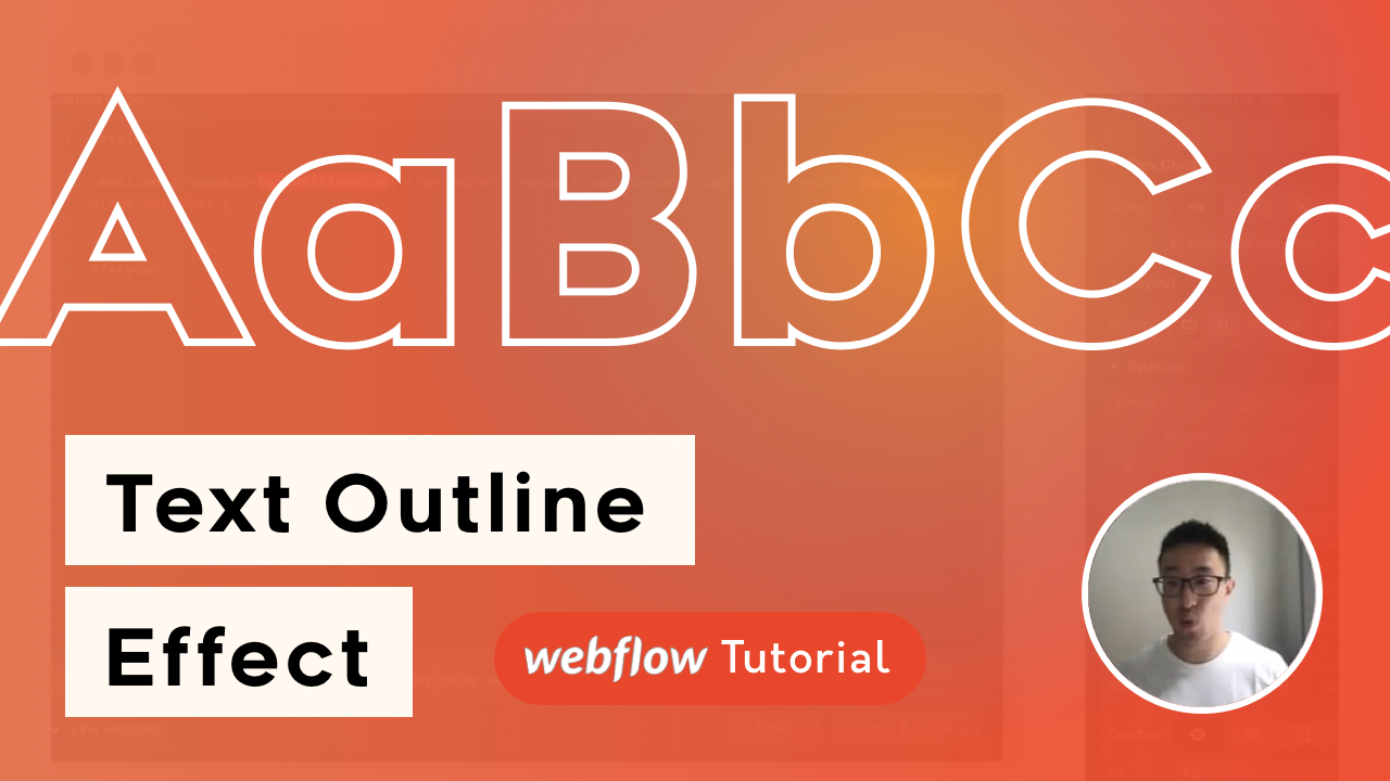 Text Outline Effect | Derek Siu