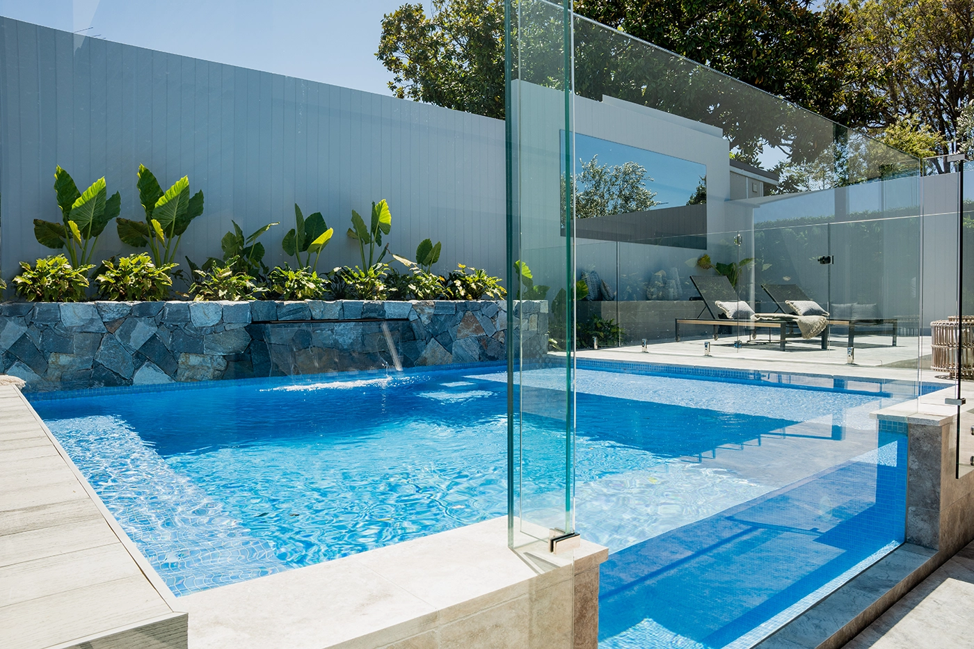 A Dream Backyard: A Custom Pool and Outdoor Living Space | National ...