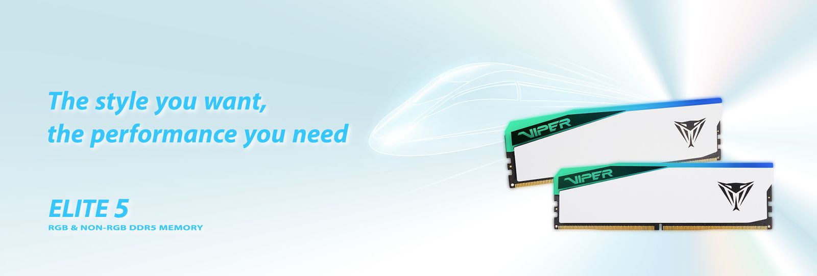 Viper Elite 5 RGB & Non-RGB DDR5 Memory | Viper Gaming