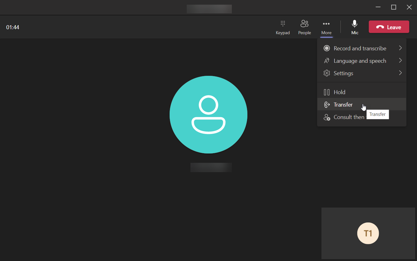 Microsoft Teams for Desktop - Windows - Calls Chapter 4