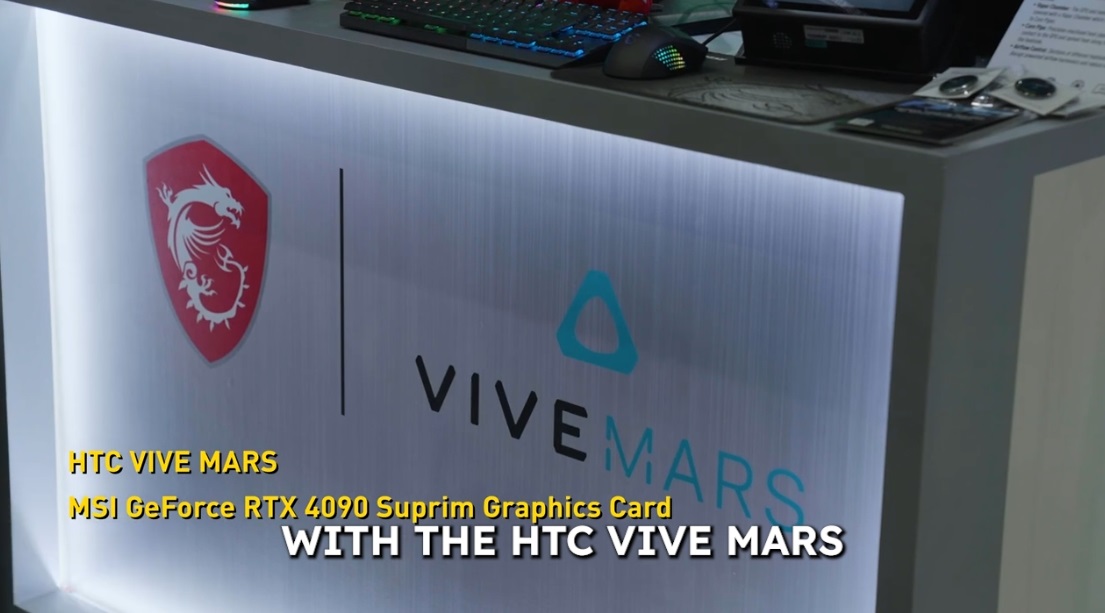 Case Study: VIVE Mars x MSI at Computex Taipei 2023 | VIVE Mars CamTrack