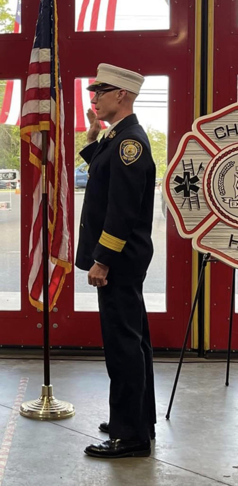 CHFD Swears in New Chief of Department and Promotes 5 Other Members