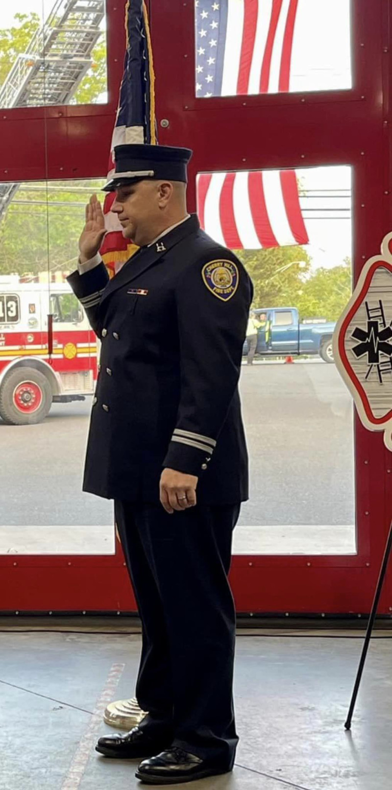 CHFD Swears in New Chief of Department and Promotes 5 Other Members