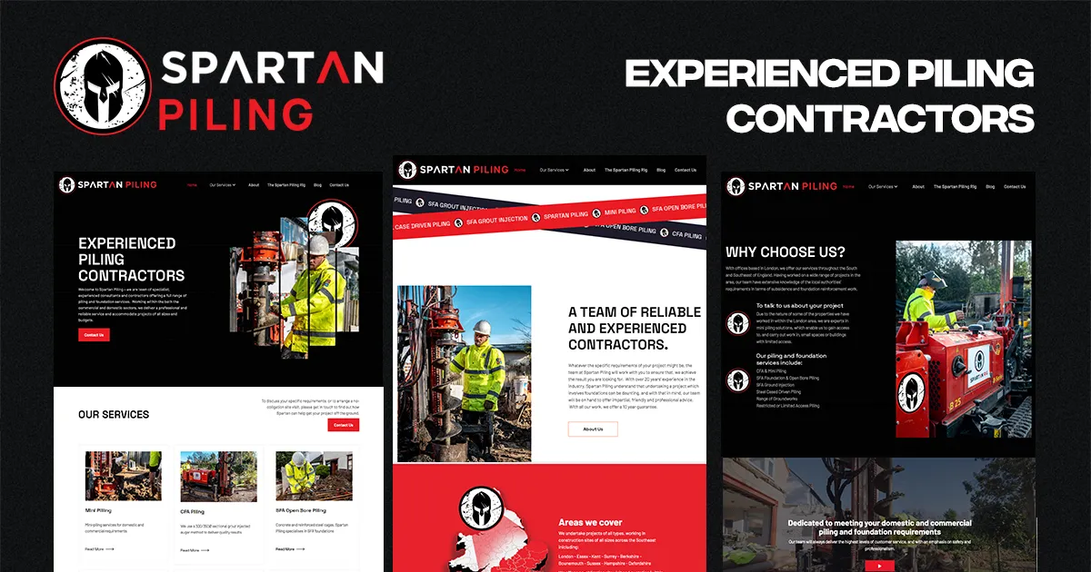 Spartan Piling | Piling | Piling Contractors