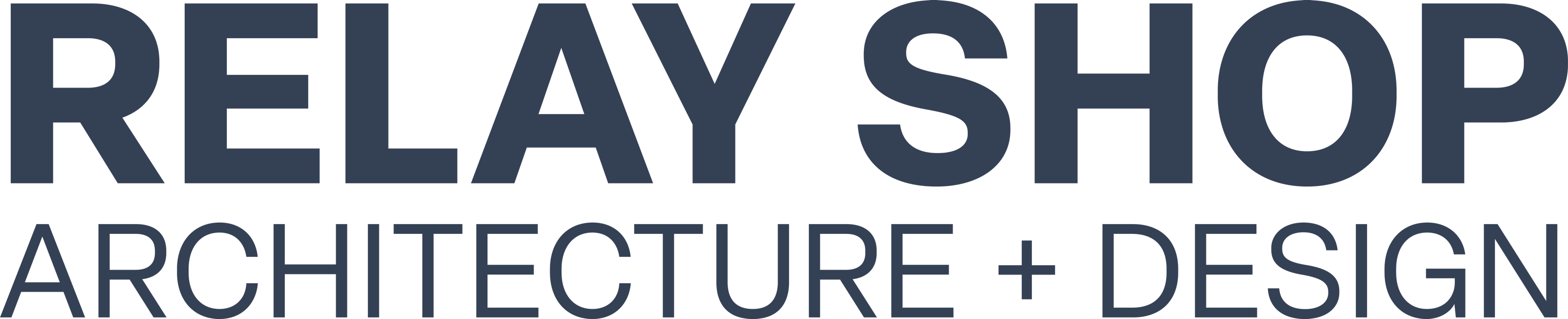 Relay Shop Architecture + Design