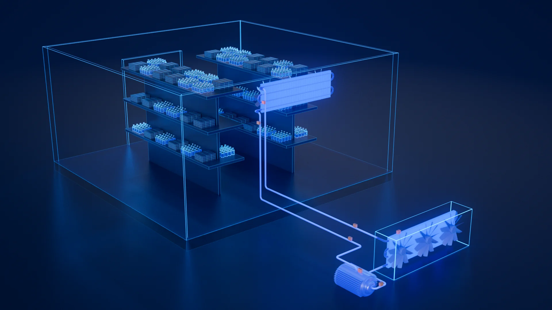-40°C Walk-in Freezer - Predictive Monitor