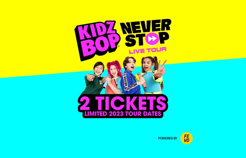 KIDZ BOP Never Stop Live Tour Seat Maps