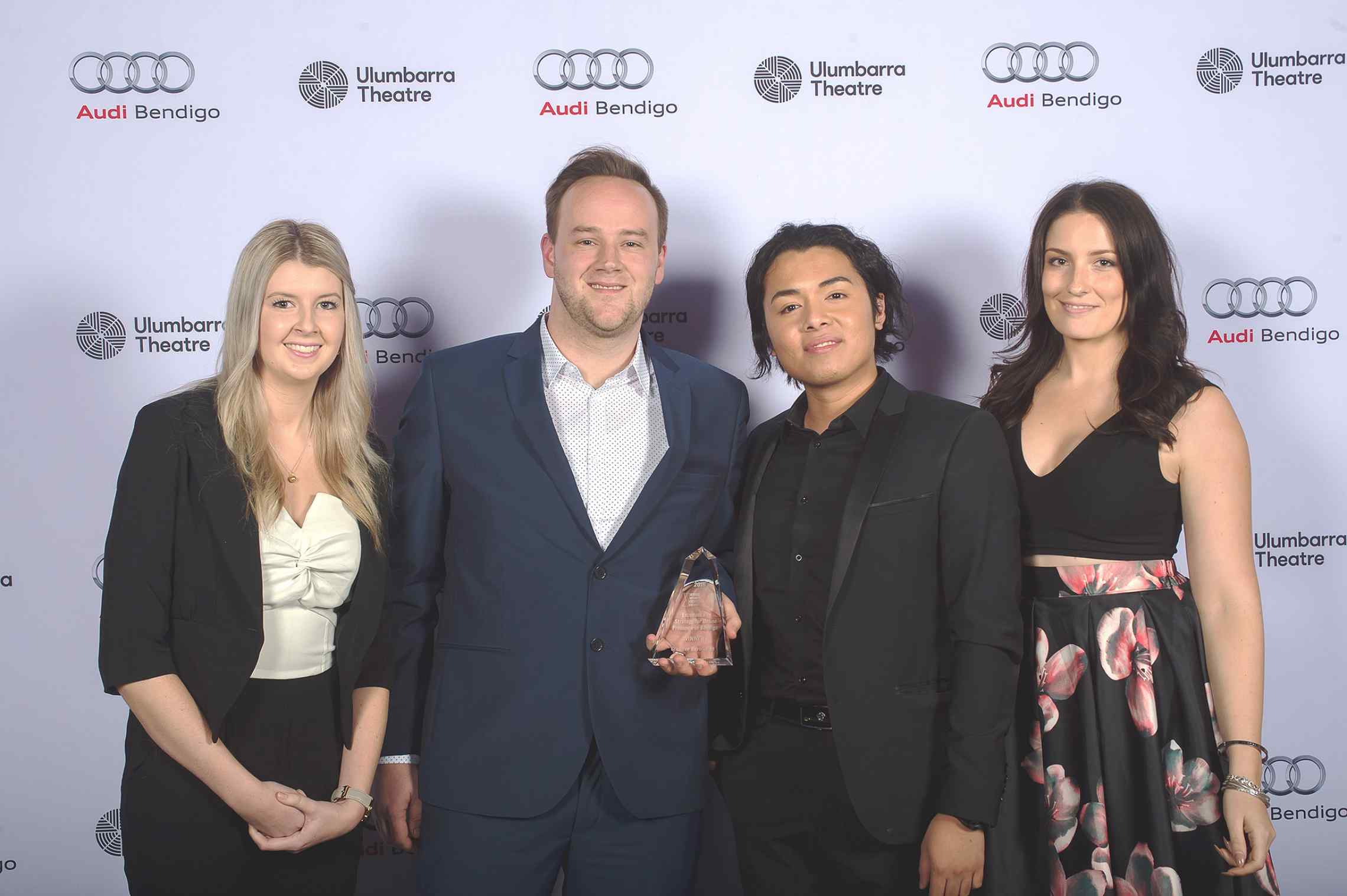 Proud Winners at the Bendigo Business Awards 2016