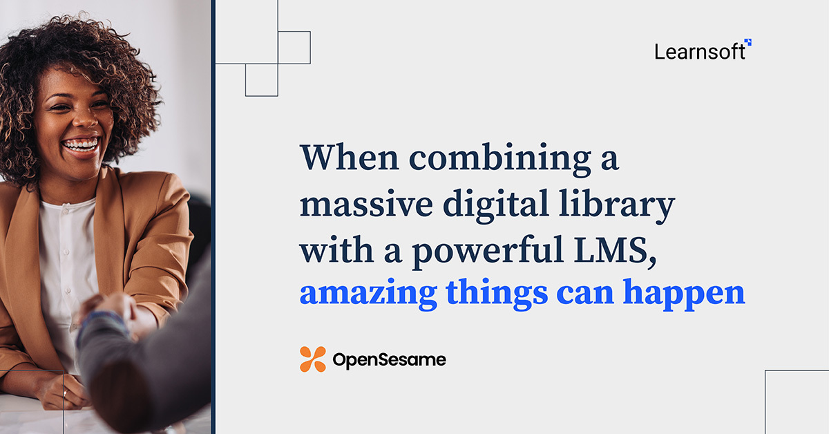 OpenSesame partnership | Learnsoft