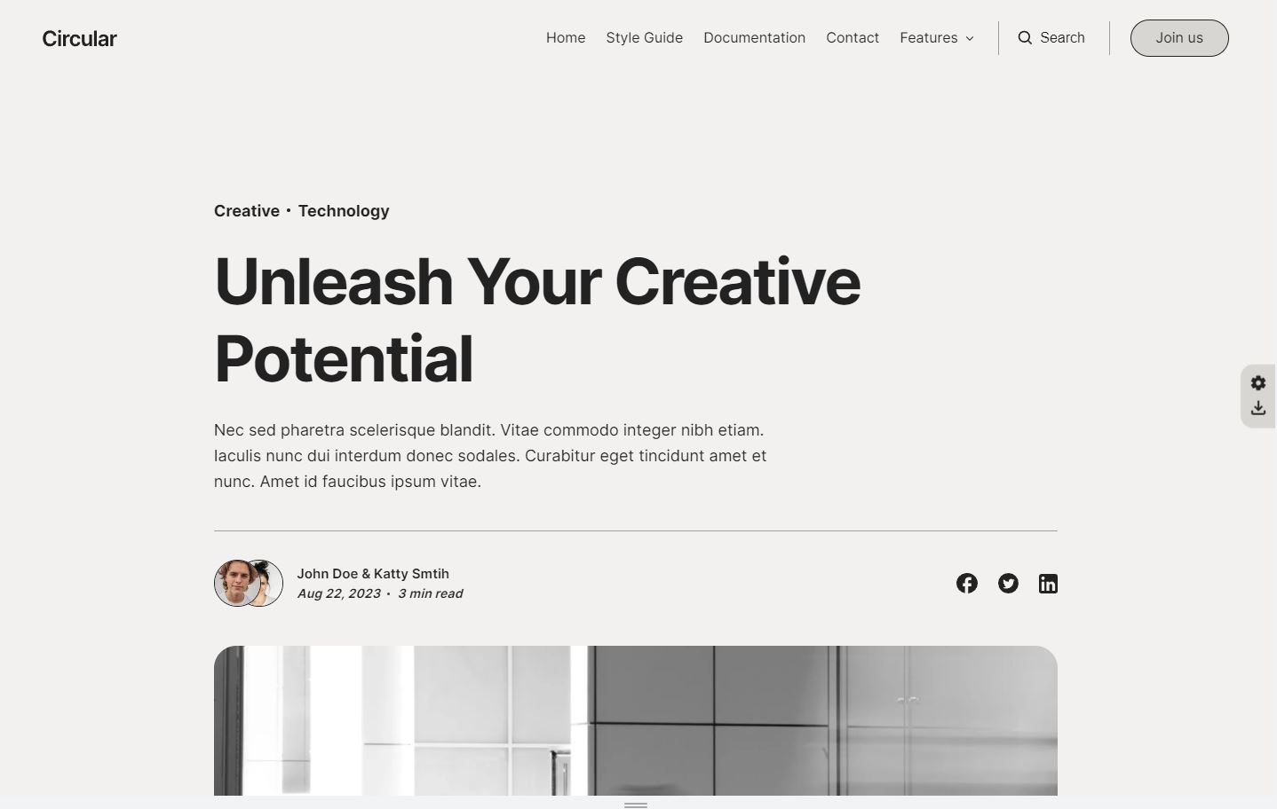 Circular Documentation