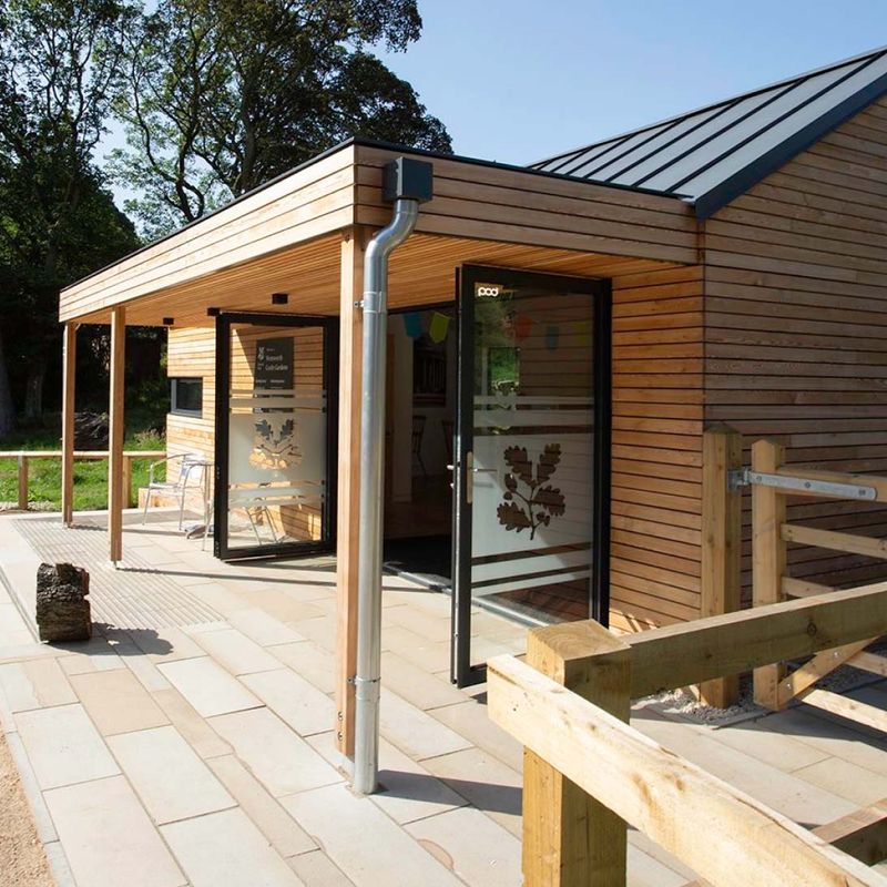 Modern Eco Cabins UK | Visitors Centres | Pod Space