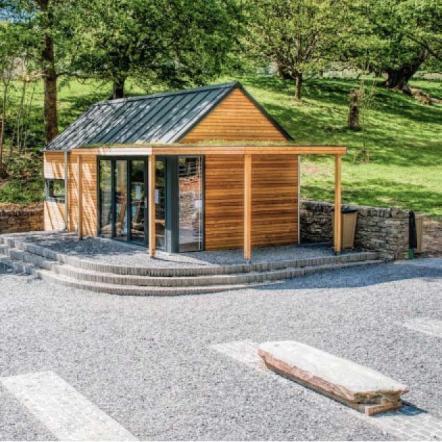 Modern Eco Cabins UK | Visitors Centres | Pod Space