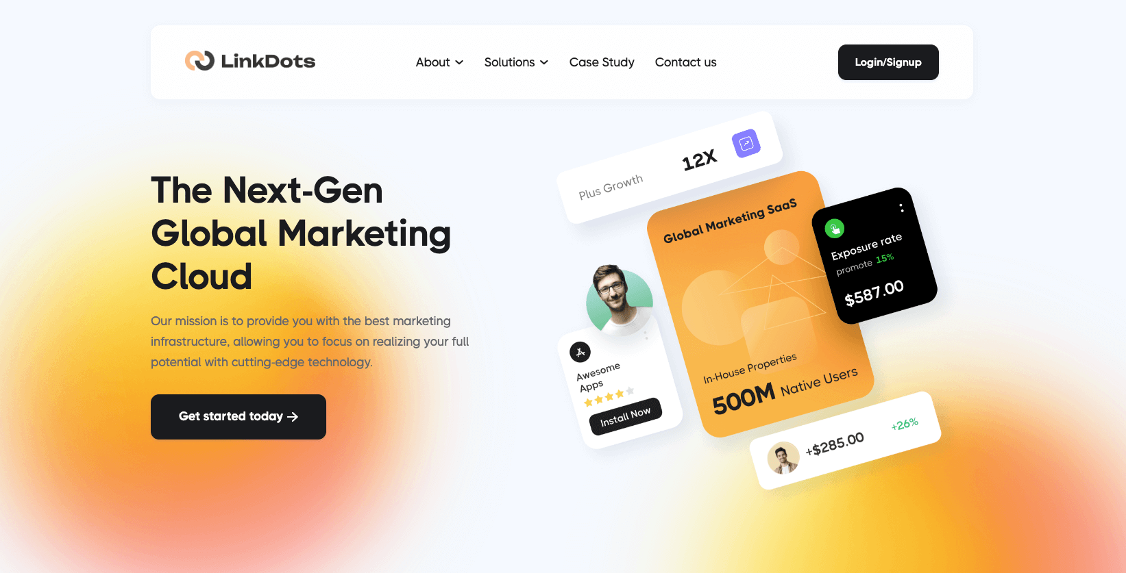 LinkDots - The Next-Gen Global Marketing Cloud