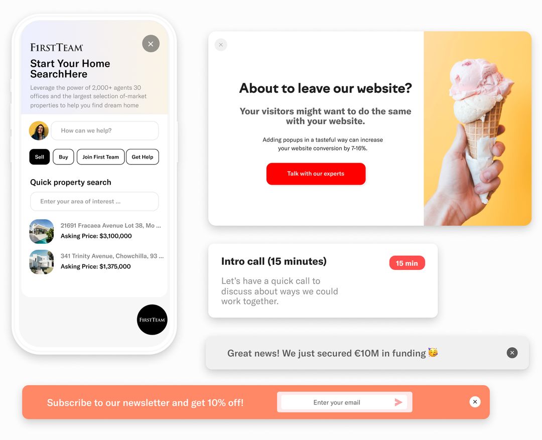 Serviceform - All the conversion tools you need for your website