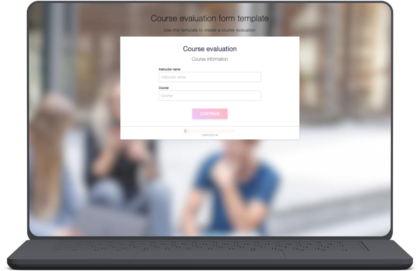 Course Evaluation Form Template