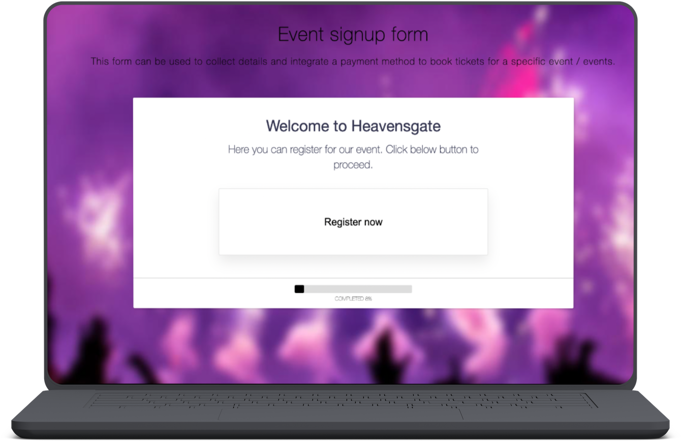 Event Signup Form Template