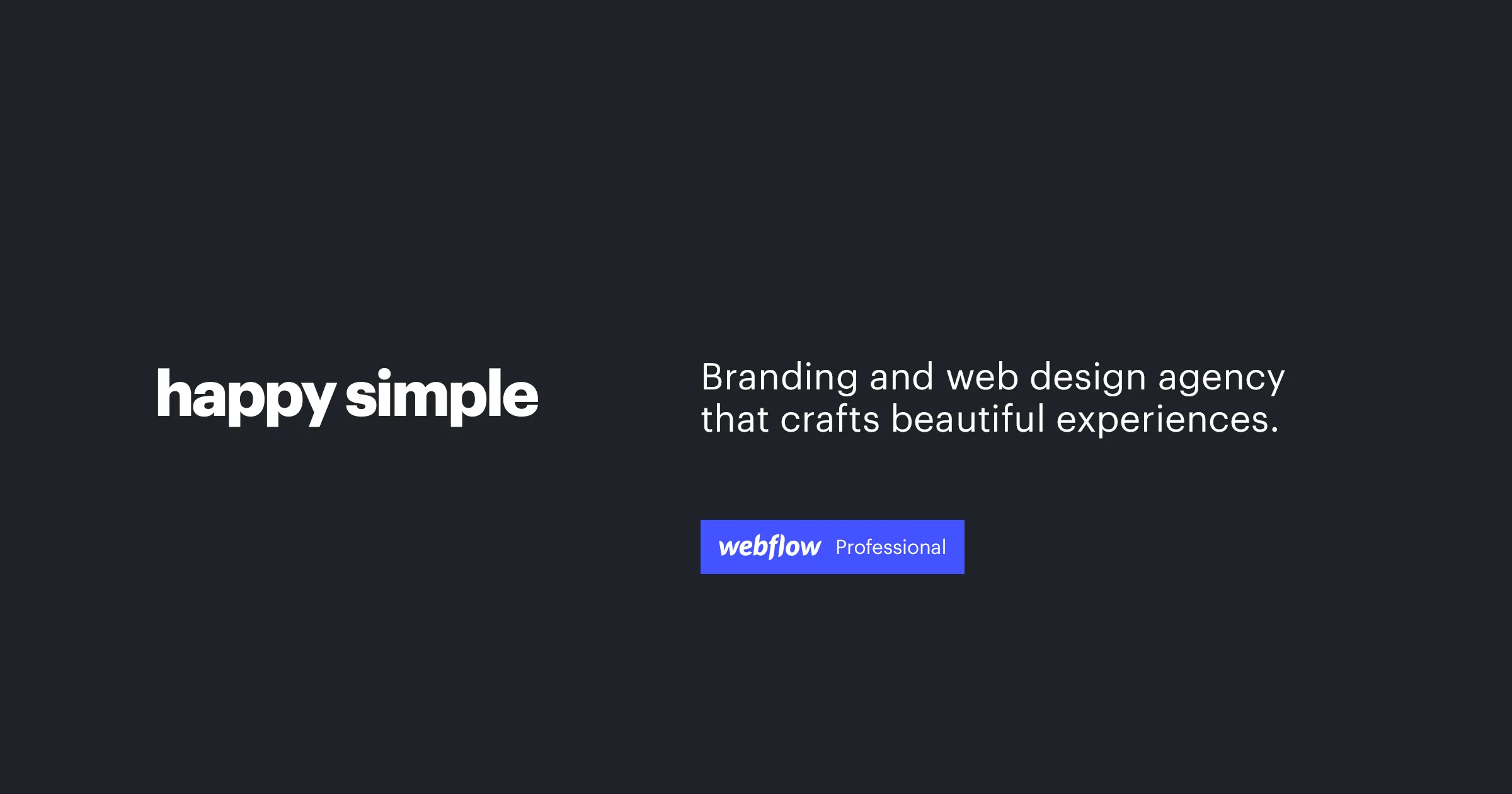 Pricing - Happy Simple