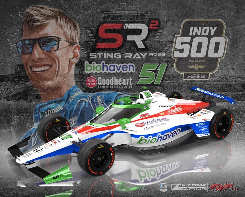 Sting Ray Robb: Professional IndyCar Driver Official