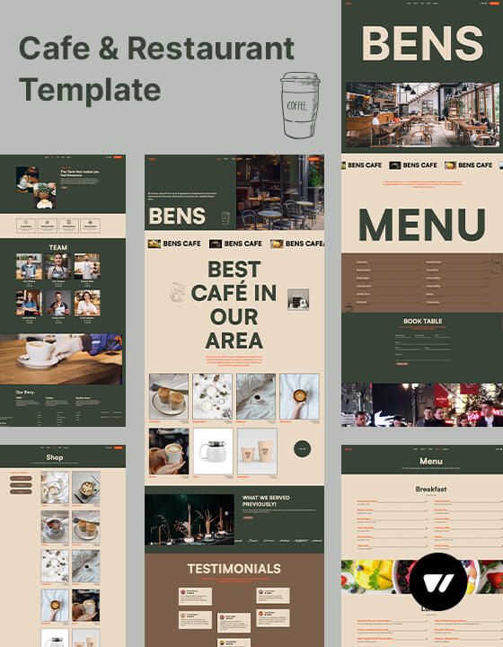 Vintage Agency Website Template