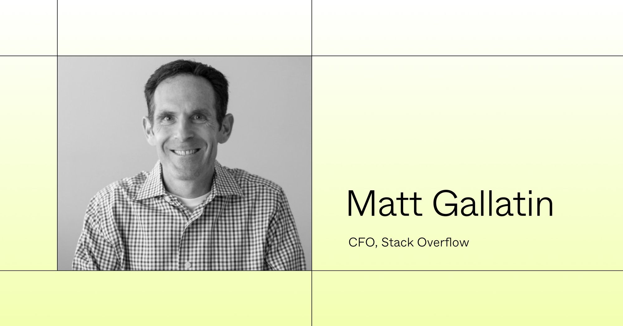How I got here: Matt Gallatin on Finance as a strategic partner