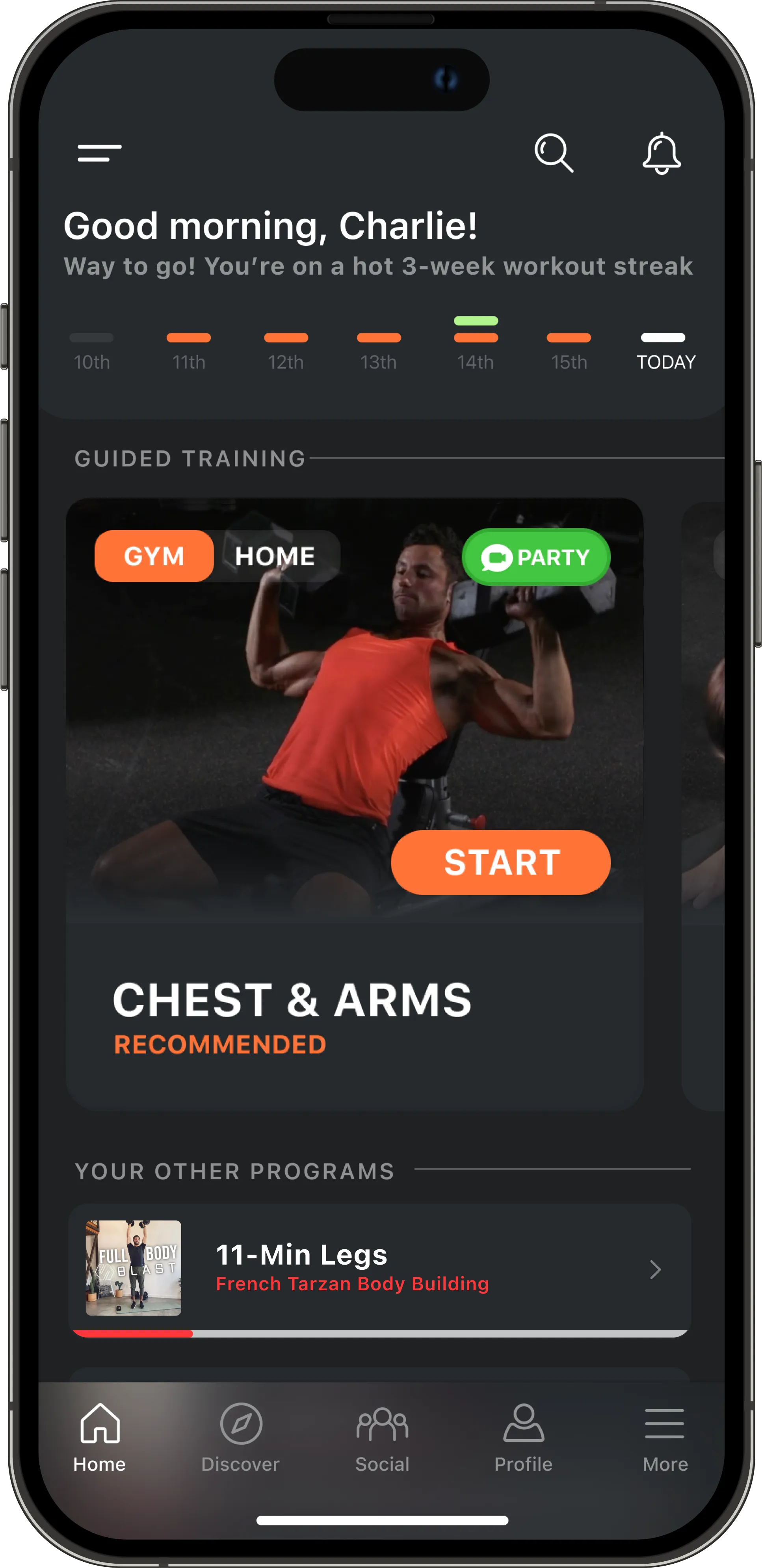 SHRED: Home & Gym Workouts App | Best Workout Apps