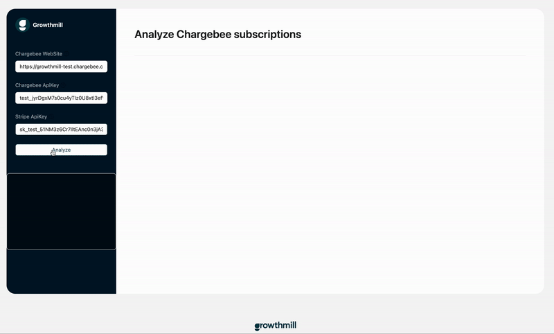 Chargebee Analysis Tool