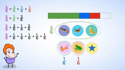 MightyOwl - Rewriting fractions as sums