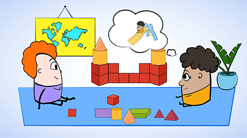 MightyOwl - Slide, stack and roll - 3D shapes