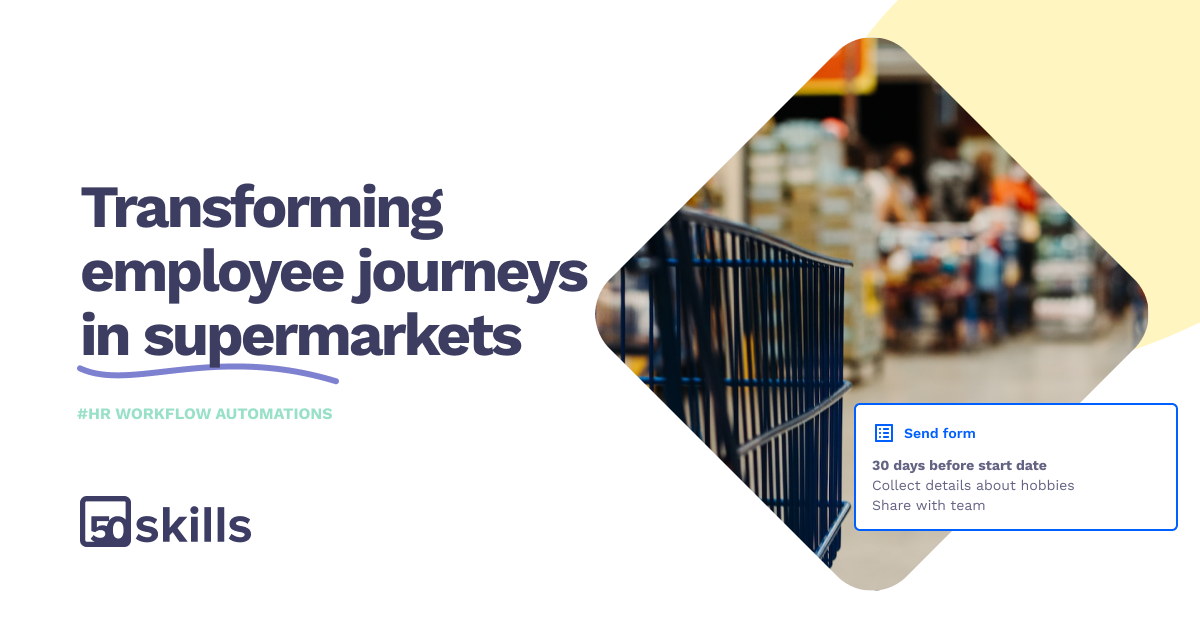 HR Workflow Platform for Supermarkets