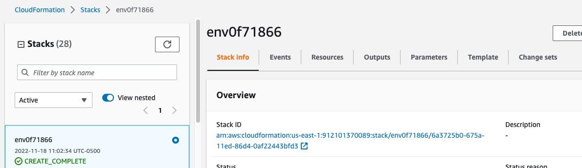 Deploy Amazon Elastic Container Service (AWS ECS) with CloudFormation | env0