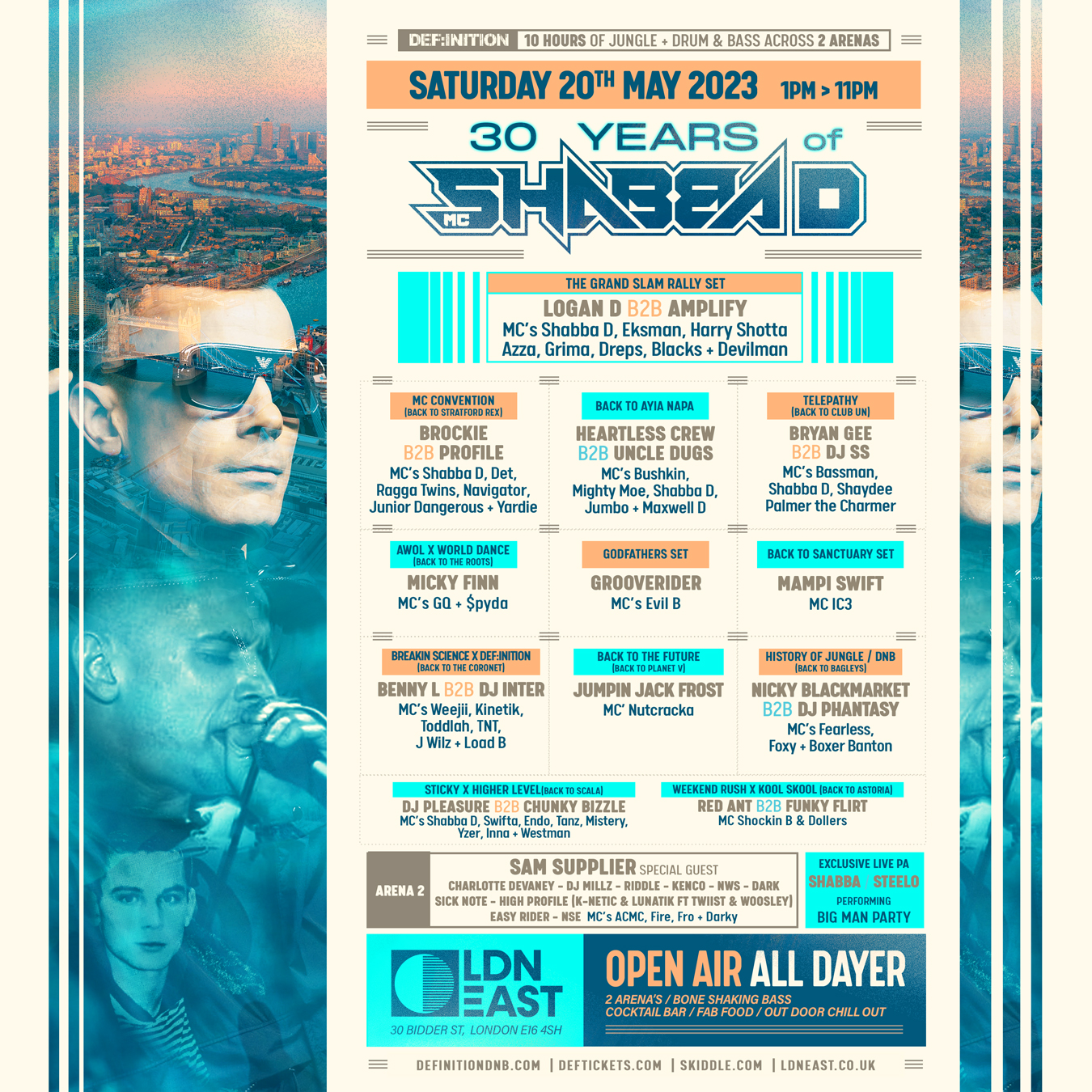 D﻿ef:inition present... 30 Years of Shabba D @ LDN East